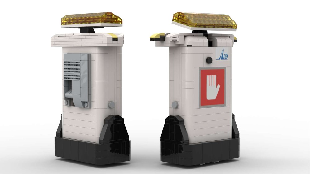 LEGO MOC Secur-t (From WALL-E) by SFH_Bricks | Rebrickable - Build with ...
