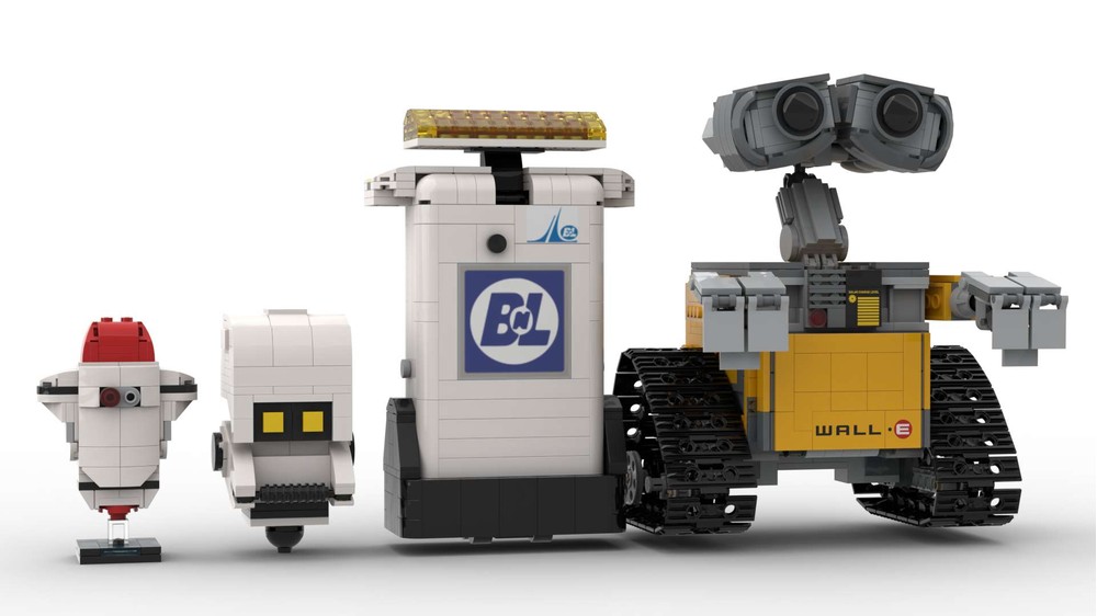 LEGO MOC Secur-t (From WALL-E) by SFH_Bricks | Rebrickable - Build with ...