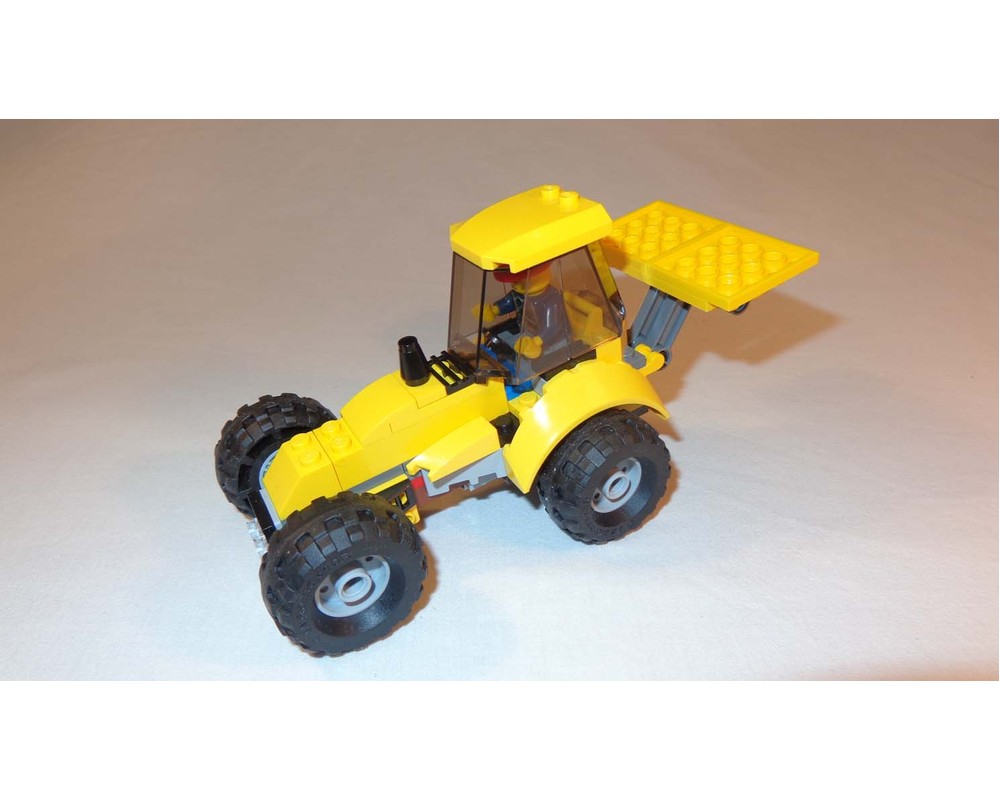 LEGO MOC-6708 60076 Pulling Tractor (Town > City > Construction 2016 ...