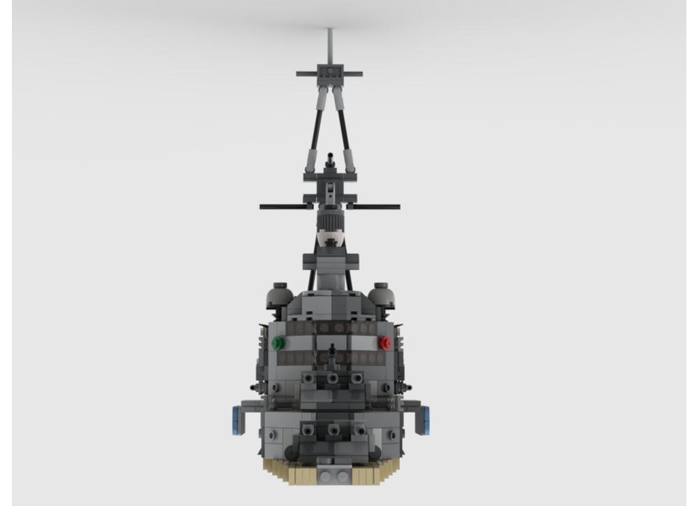 LEGO MOC HMS Belfast 1939 Refit WW2 by onebrickatatime | Rebrickable ...