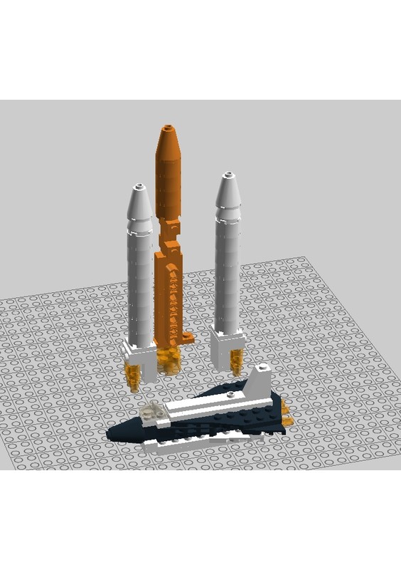 LEGO MOC Mini Space Shuttle by Dusty369 | Rebrickable - Build with LEGO