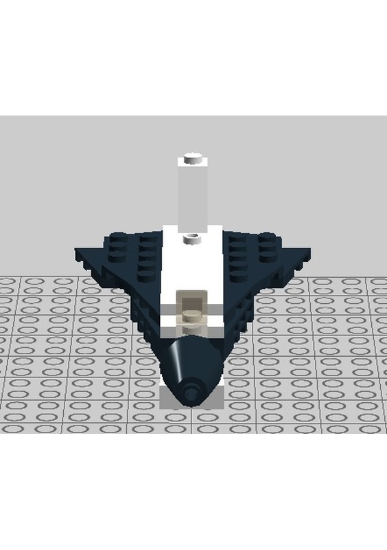 LEGO MOC Mini Space Shuttle by Dusty369 | Rebrickable - Build with LEGO