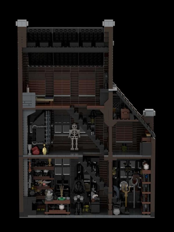 LEGO MOC Borgin and Burkes by Strykerwolf | Rebrickable - Build with LEGO