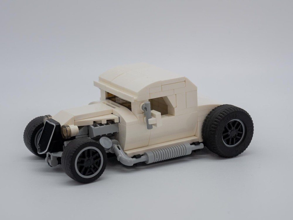 Lego Moc Ford Model A White By Giakime Brick Rebrickable Build With