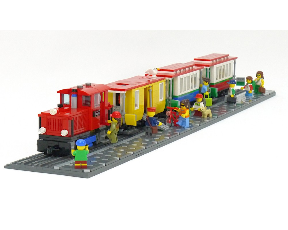 LEGO MOC Narrow Gauge Train - Borkumer Kleinbahn by asper | Rebrickable ...