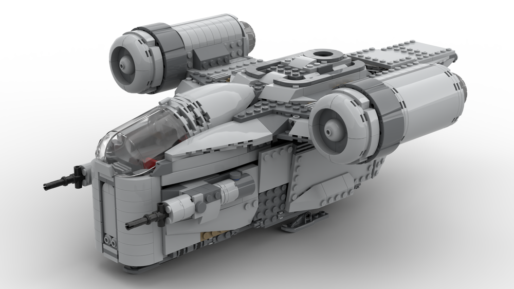 LEGO MOC Razor Crest Front/Engine Update by brickwich | Rebrickable ...