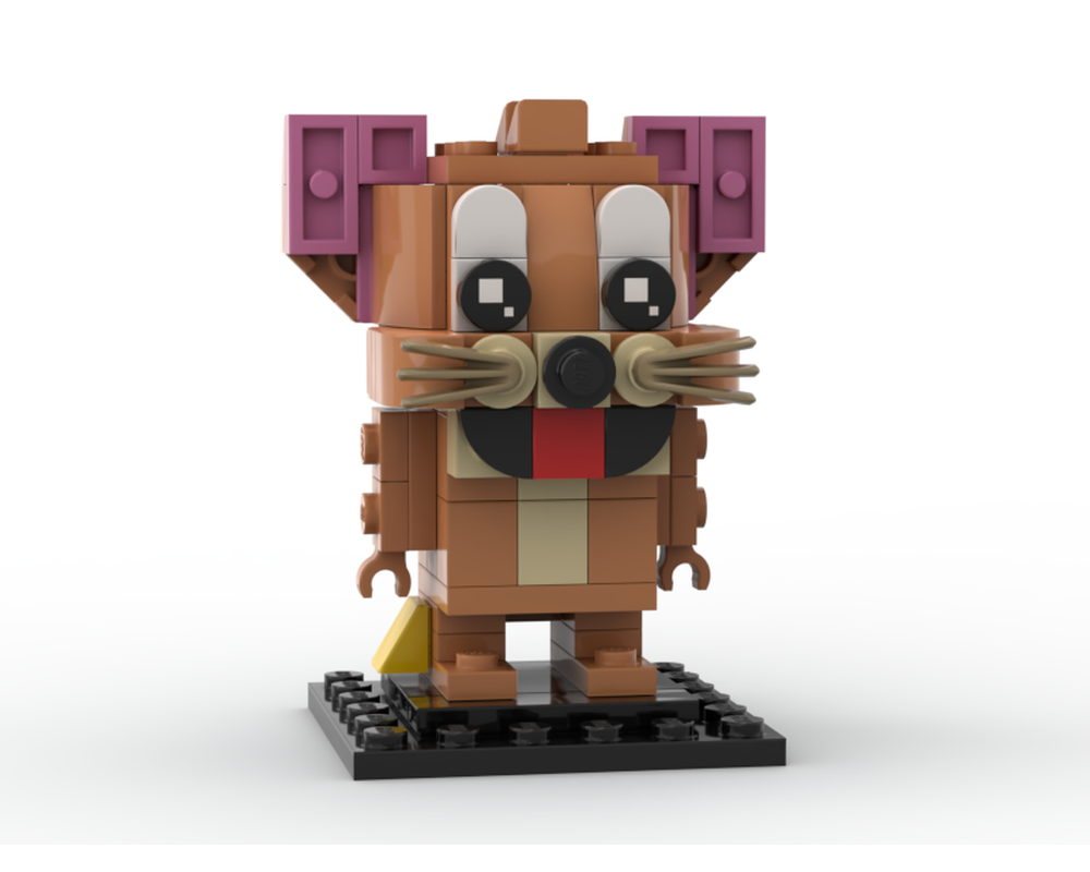 LEGO MOC Jerry Brickheadz by Trex2020 | Rebrickable - Build with LEGO