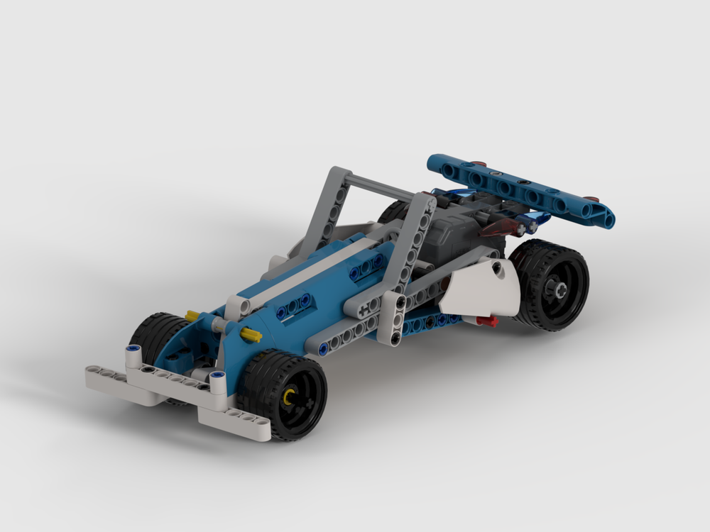Lego Moc Roadster By Sicsaba Rebrickable Build With Lego