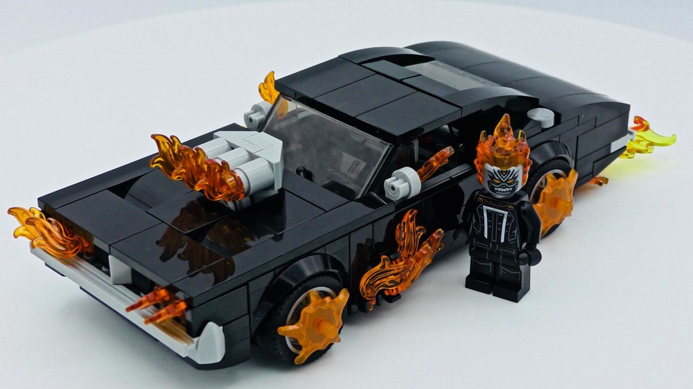 LEGO MOC-67198 Ghostrider's Hell Charger & 69's Dodge Charger by ...