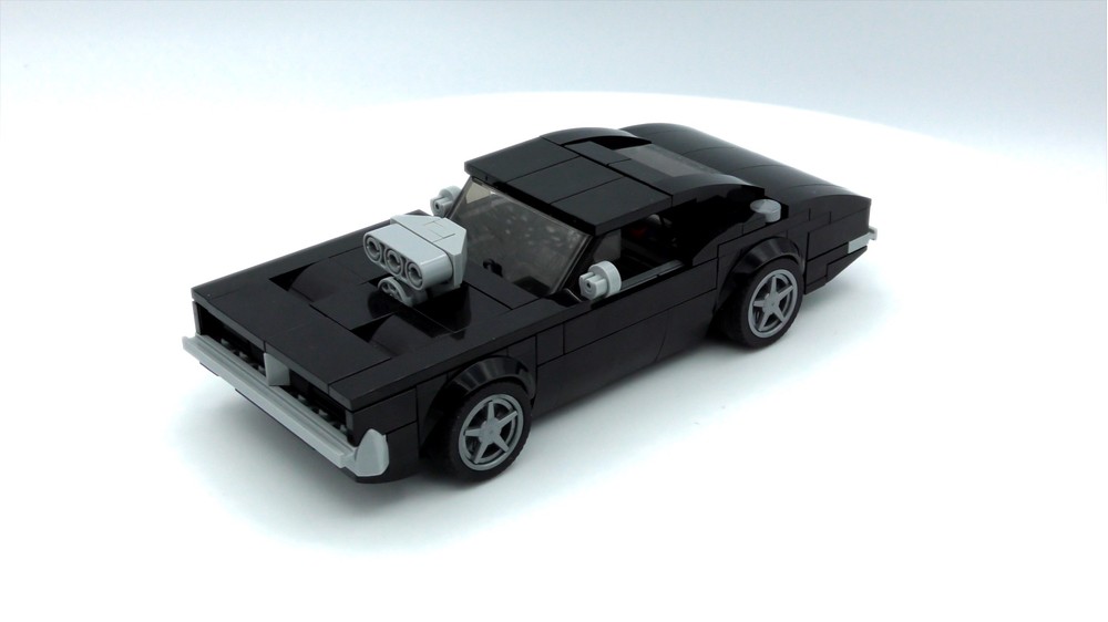 LEGO MOC Ghostrider's Hell Charger & 69's Dodge Charger by BricksFeeder ...