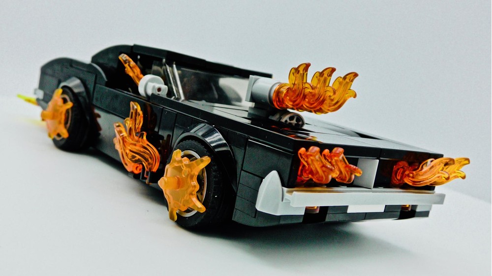 LEGO MOC Ghostrider's Hell Charger & 69's Dodge Charger by BricksFeeder ...