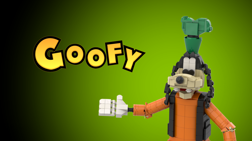 LEGO MOC Goofy Figure MOC by YBF | Rebrickable - Build with LEGO