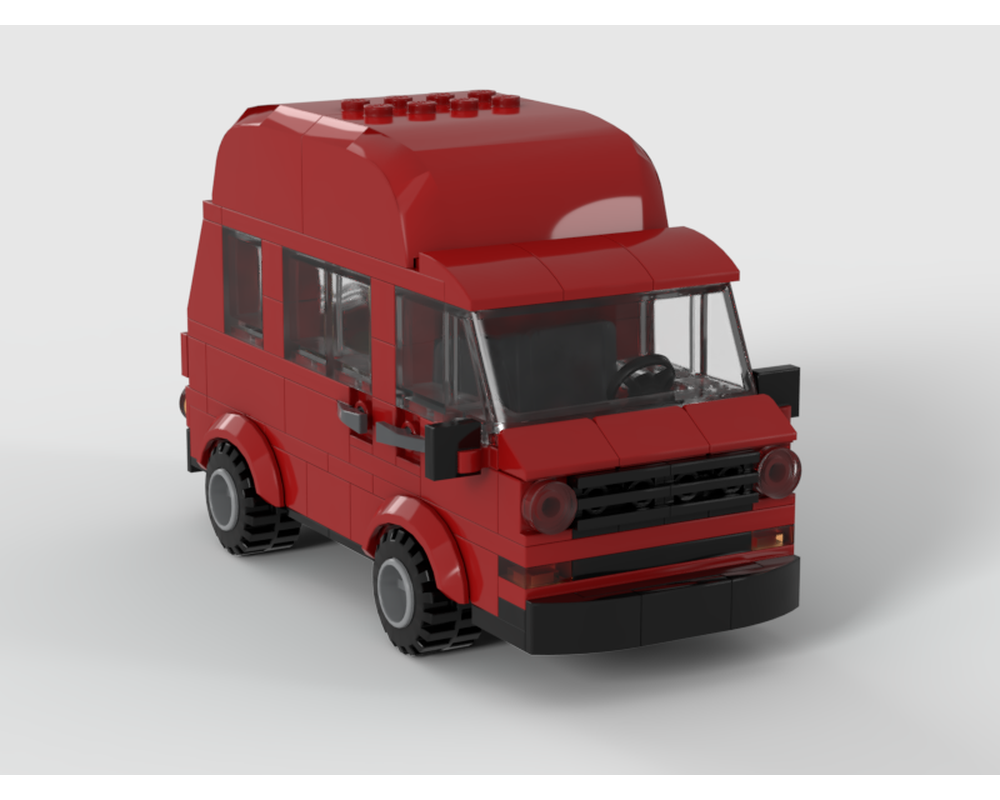 LEGO MOC VW T3 - Camper by SvenKnie | Rebrickable - Build with LEGO