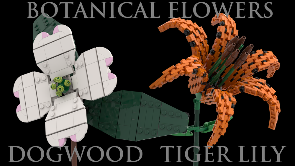 LEGO MOC Flower Set by Yellow.LXF | Rebrickable - Build with LEGO