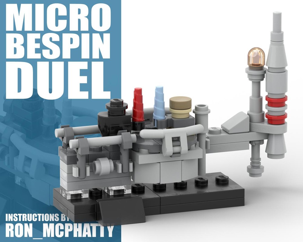 LEGO MOC Micro Bespin Duel by ron_mcphatty | Rebrickable - Build with LEGO