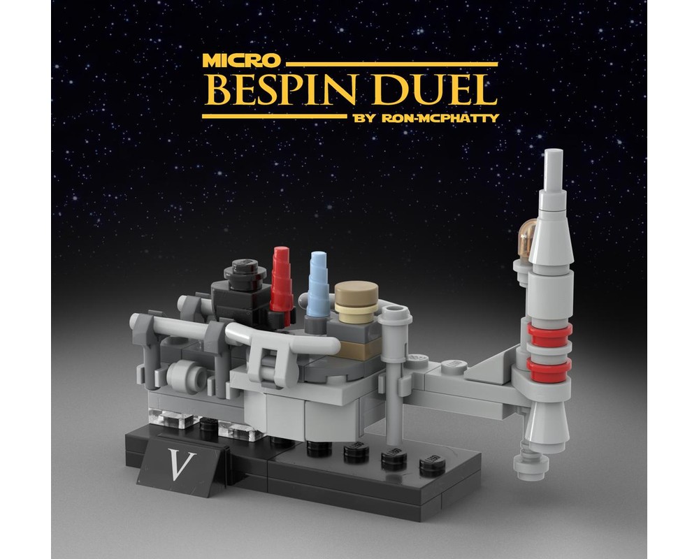 LEGO MOC Micro Bespin Duel by ron_mcphatty | Rebrickable - Build with LEGO