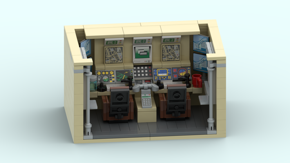LEGO MOC UAV Ground Control Station by smigge | Rebrickable - Build ...