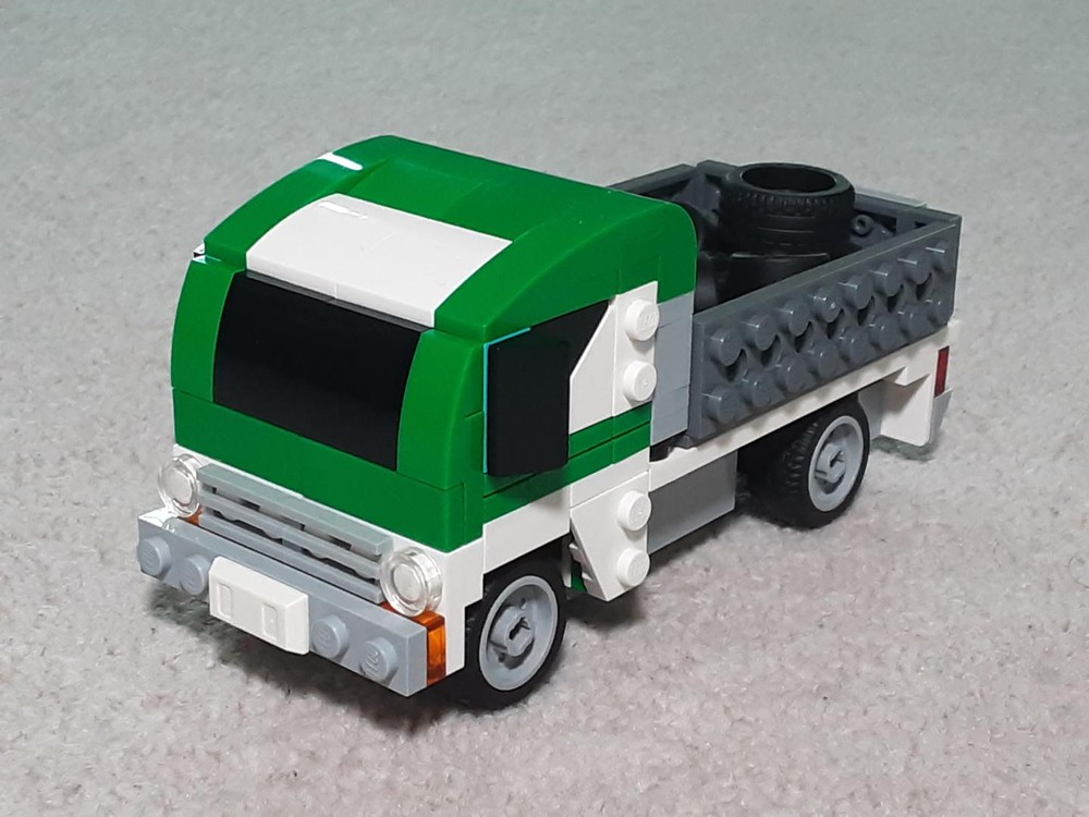 LEGO MOC 31113 Flatbed truck by Leo1 | Rebrickable - Build with LEGO