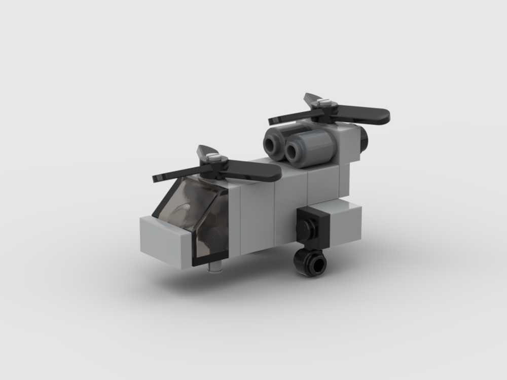 Lego Moc Twincopter By Lautinus Rebrickable Build With Lego
