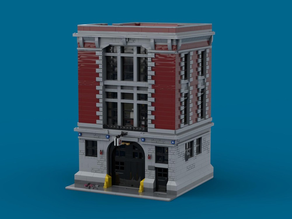 LEGO MOC-67306 Ghostbusters Headquarters Modular Modification by ...