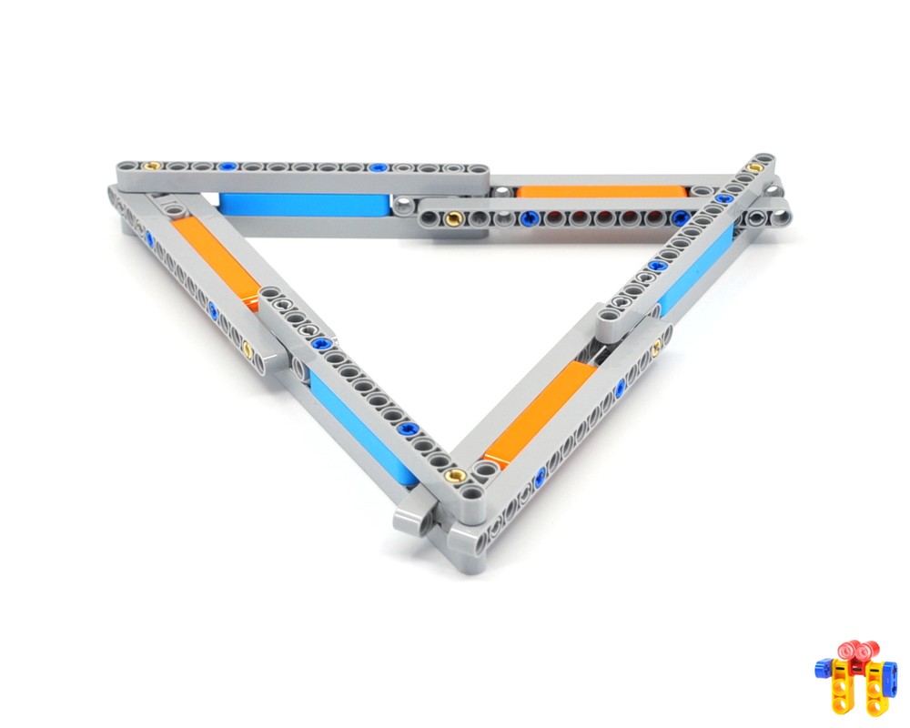 LEGO MOC Technic Folding Triangle by xilanium | Rebrickable - Build ...