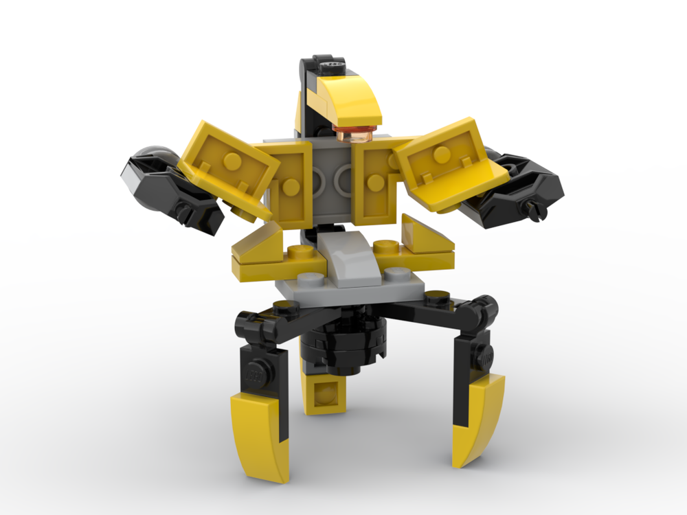 Lego Moc 31014 Droideka By Dujk Rebrickable Build With Lego