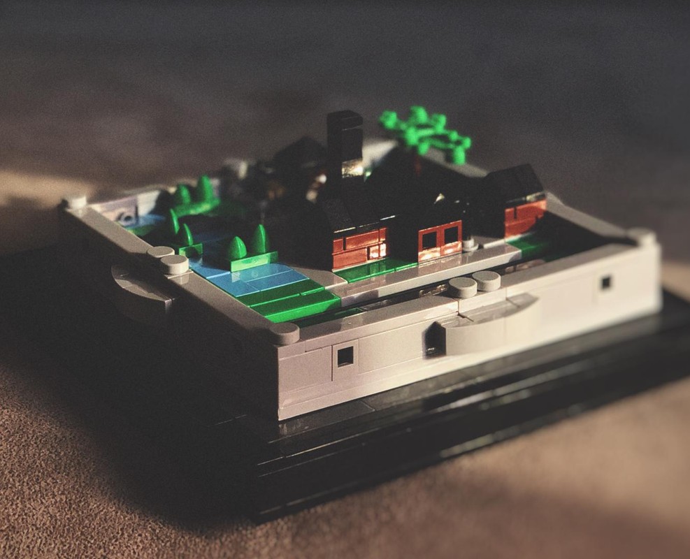 LEGO MOC Mini Scene----Train Station (Great for Desk Decoration) by ...