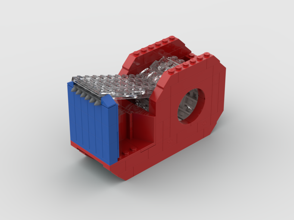 Lego Moc Adhesive Film Unwinder By Lautinus Rebrickable Build With Lego