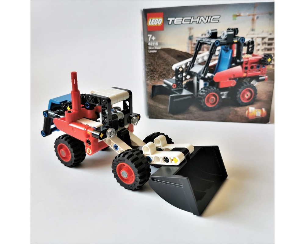 LEGO MOC Front Loader - 42116D model by kostq | Rebrickable - Build ...