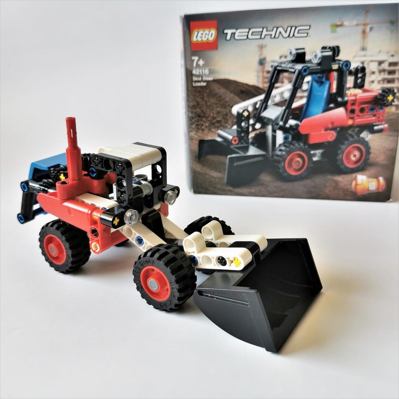 LEGO MOC Front Loader - 42116D model by kostq | Rebrickable - Build ...
