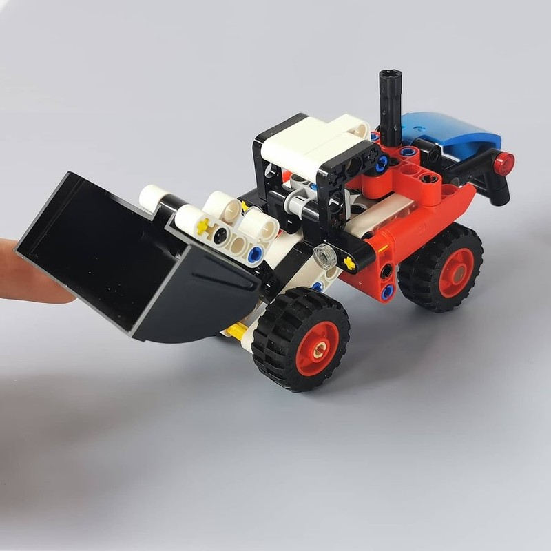 LEGO MOC Front Loader - 42116D model by kostq | Rebrickable - Build ...