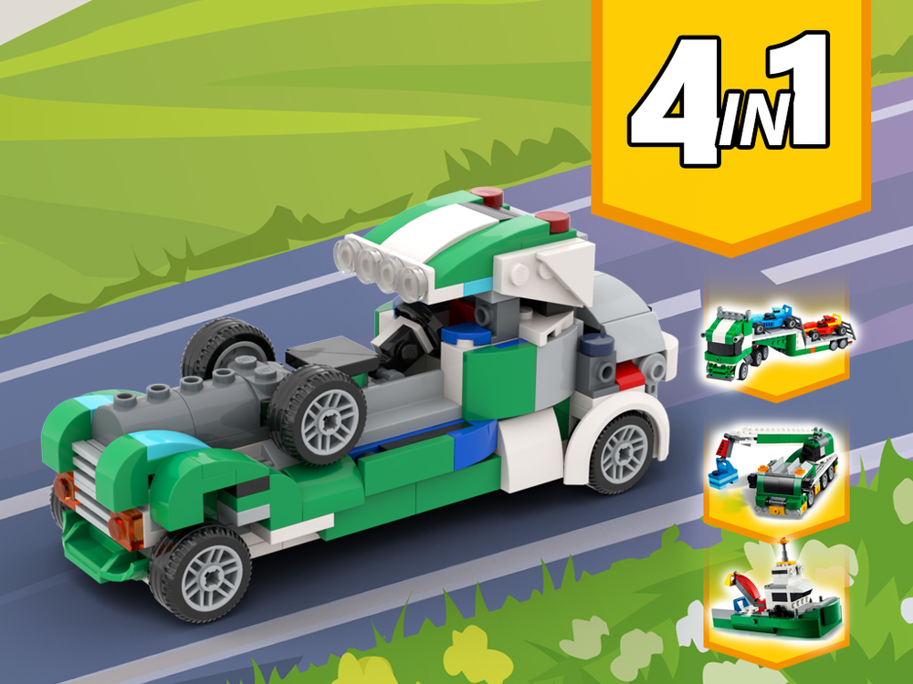 LEGO MOC 31113 Old Classic Car Alternative Build by gabizon ...