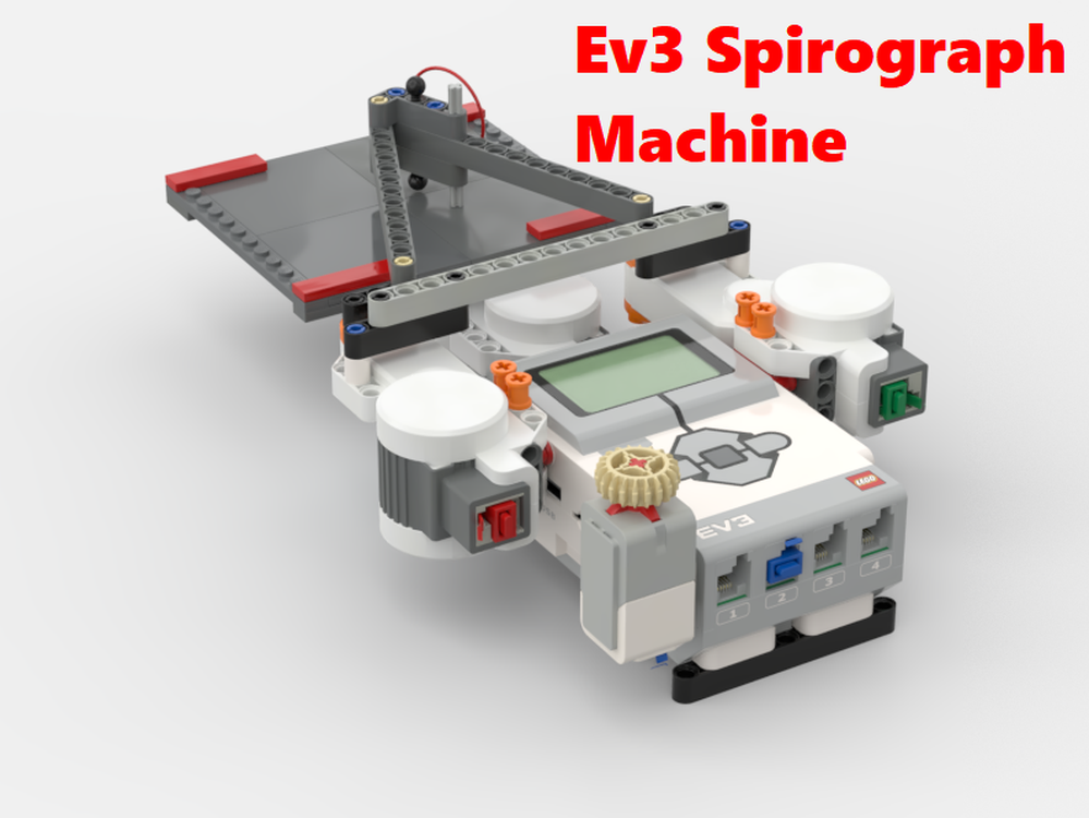 LEGO MOC EV3 Spirograph Machine by mic8per | Rebrickable - Build with LEGO