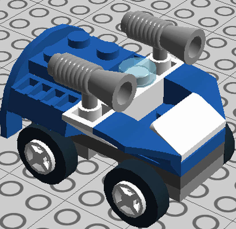 LEGO MOC Police ATV by mleather925 | Rebrickable - Build with LEGO