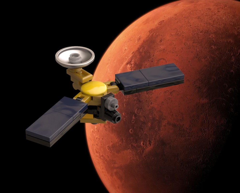 LEGO MOC Mars Reconnaisance Orbiter by phreaddee | Rebrickable - Build ...