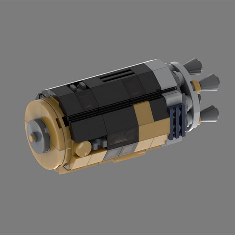Lego Moc H Ii Transfer Vehicle 1110 By Phreaddee Rebrickable