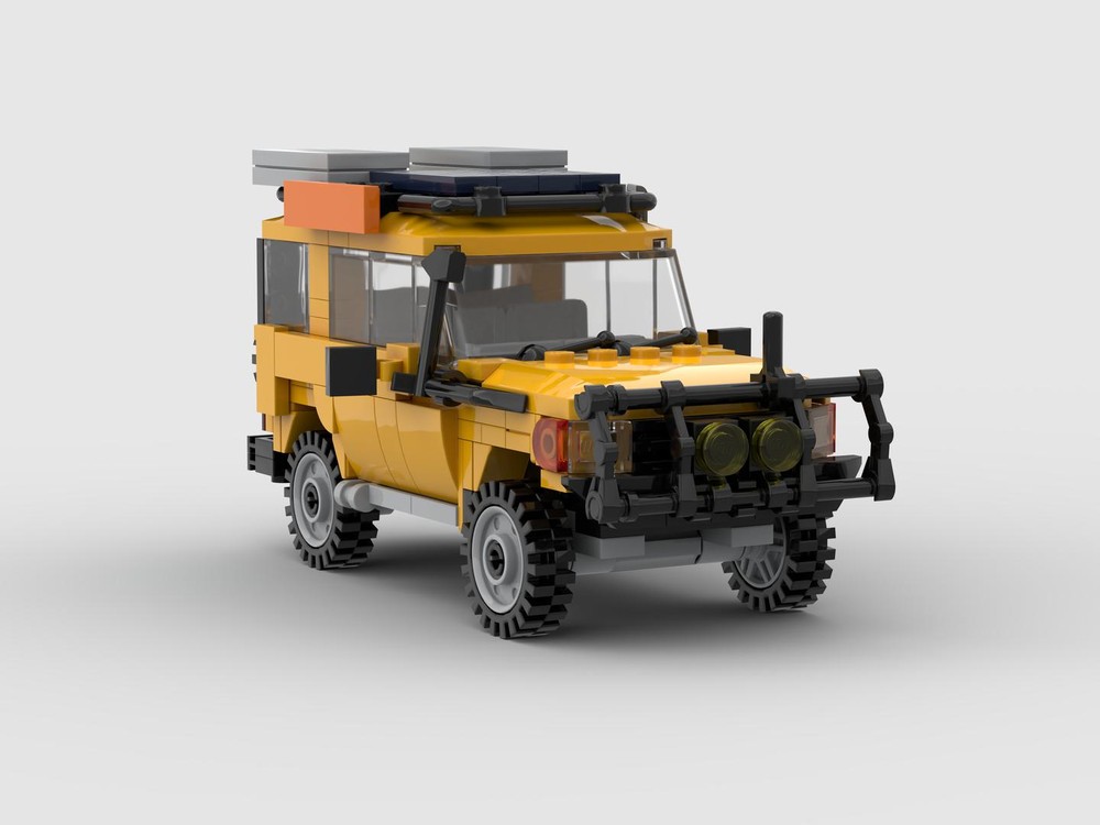LEGO MOC Yellow 76 LandCruiser Toyota Overlanding 4wd by C254 ...