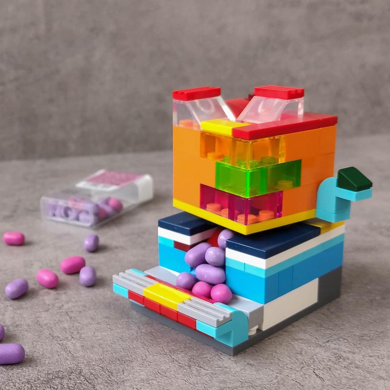 Lego Moc 10696 Candy Machine 2 By Legoidea Rebrickable Build With Lego