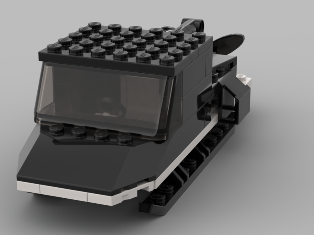 Lego Moc Snowmobile By The0 Rebrickable Build With Lego