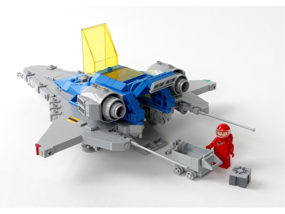 LEGO MOC LL-925 Galaxy Cruiser, Classic Space by The Brick Artisan ...