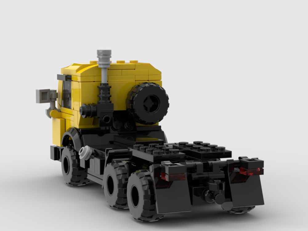 LEGO MOC-67587 KAMAZ Russian Truck by danyadoingstuff | Rebrickable ...