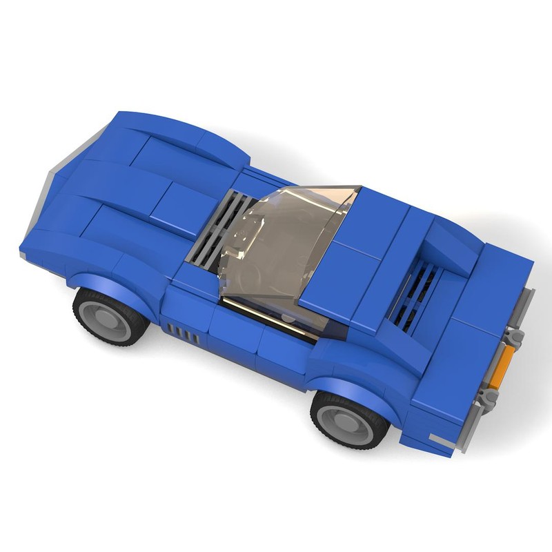 LEGO MOC American Sports Car No1 by klara_mocs | Rebrickable - Build ...