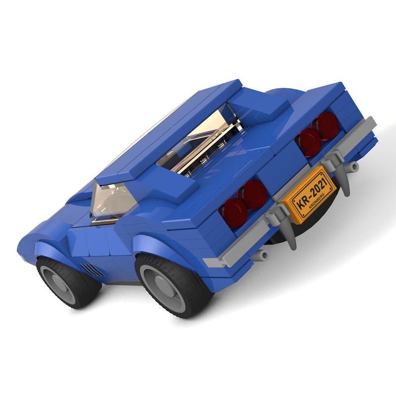 LEGO MOC American Sports Car No1 by klara_mocs | Rebrickable - Build ...