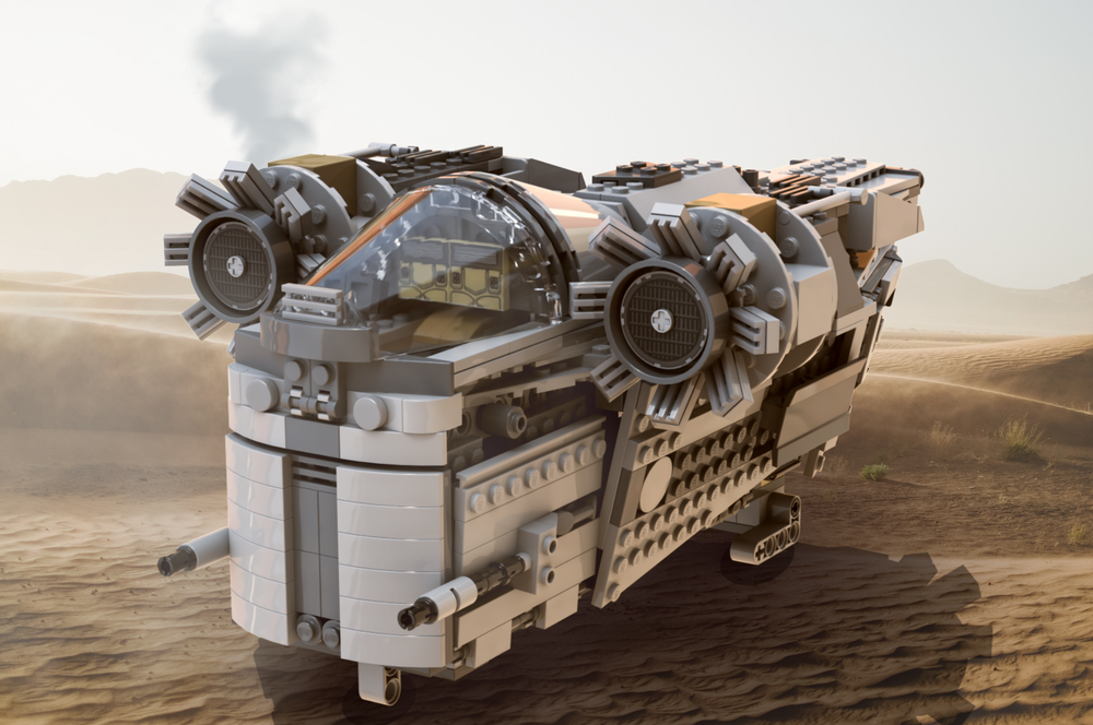 Lego Moc 75105 Alternate Build The Razor Crest By Thestopmotionguy