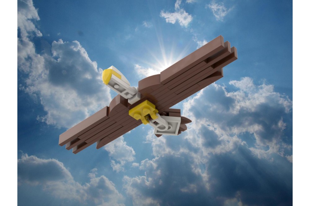 LEGO MOC Flying Bald Eagle by LegoOri | Rebrickable - Build with LEGO