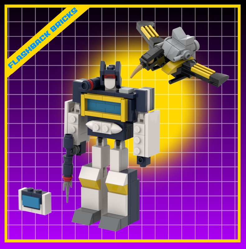 Lego Moc Decepticon Soundwave And Buzzsaw By Flashbackbricks