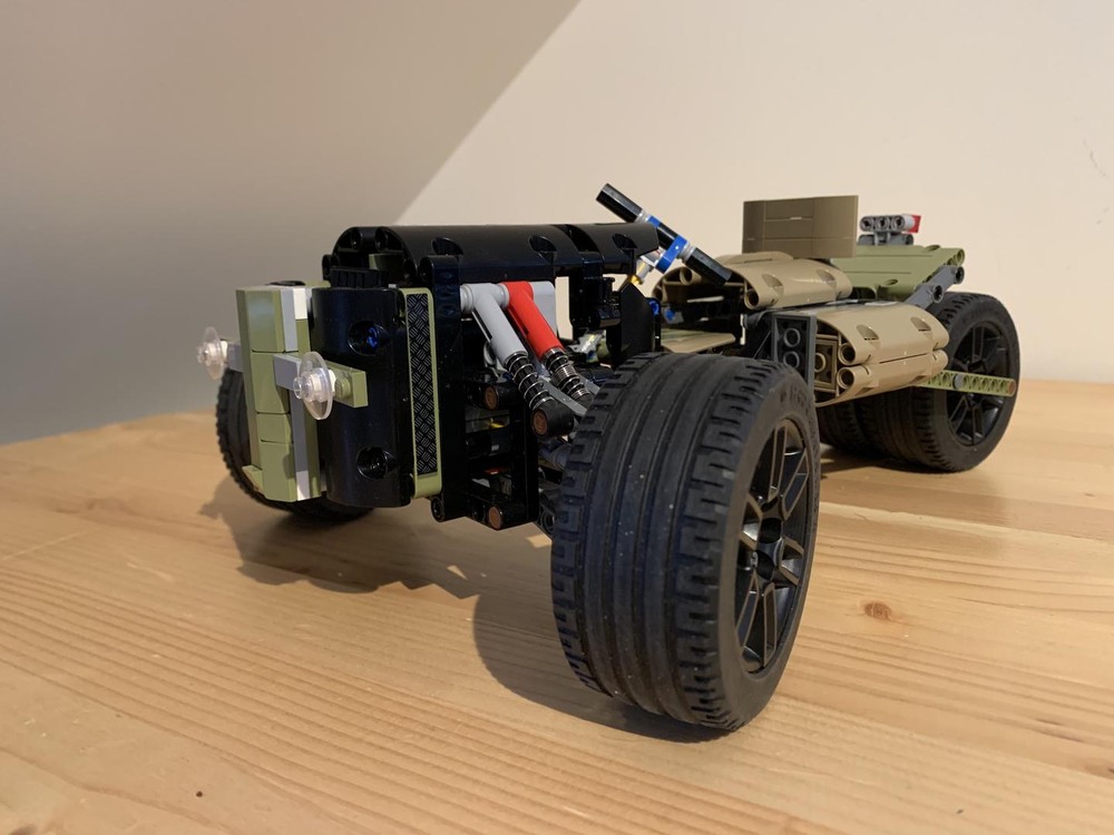 LEGO MOC Three wheel motor cycle with trailer by GaitQuebec ...