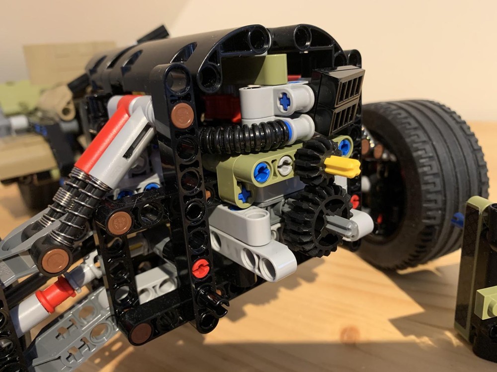 LEGO MOC Three wheel motor cycle with trailer by GaitQuebec ...