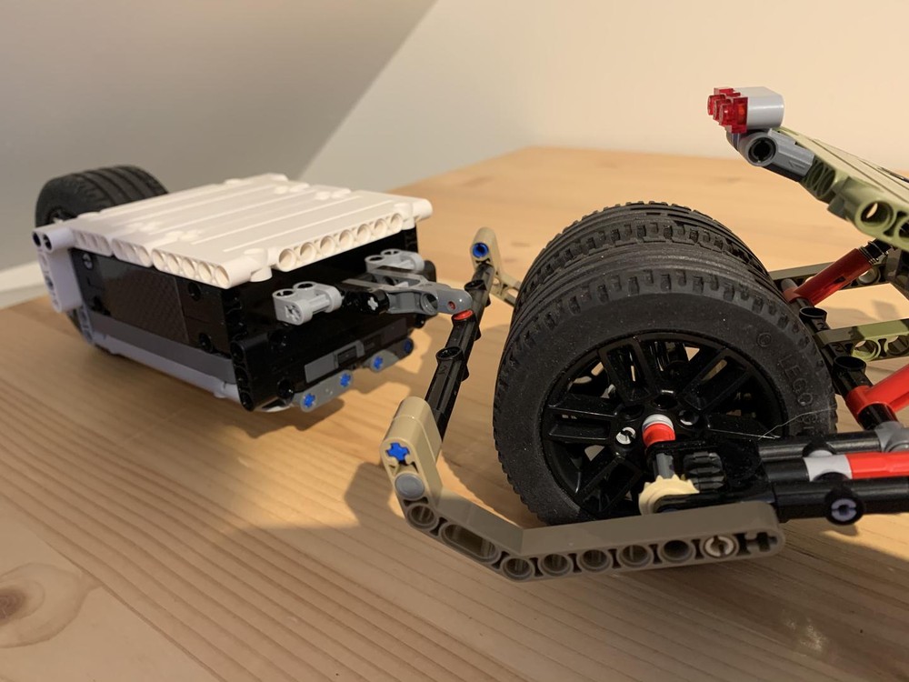 LEGO MOC Three wheel motor cycle with trailer by GaitQuebec ...