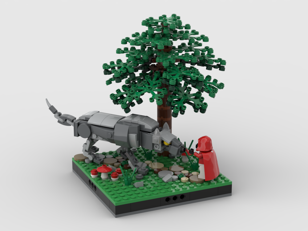 LEGO MOC Little Red Riding Hood | Modular Fairy Tale world by gabizon ...